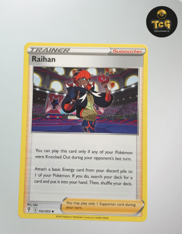 Raihan 152/203 Evolving Skies - TCG Coleccionistas