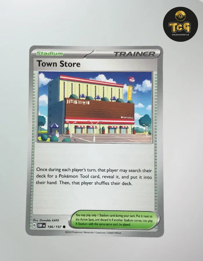 Town Store Obsidian Flames 196/197 - TCG Coleccionistas