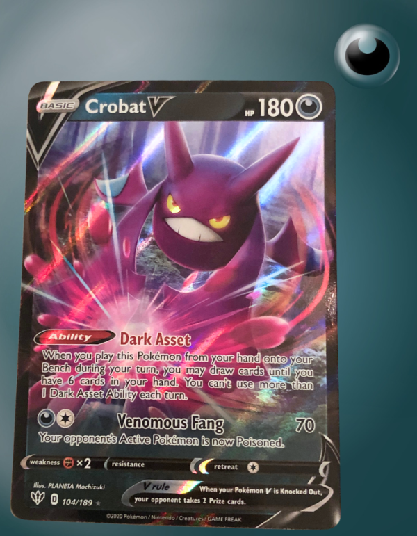 Crobat V 104/189 Darkness Ablaze - TCG Coleccionistas