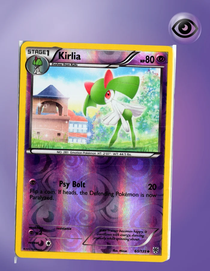 Kirlia Reverse Holo 60 135 Plasma Storm Tcg Coleccionistas