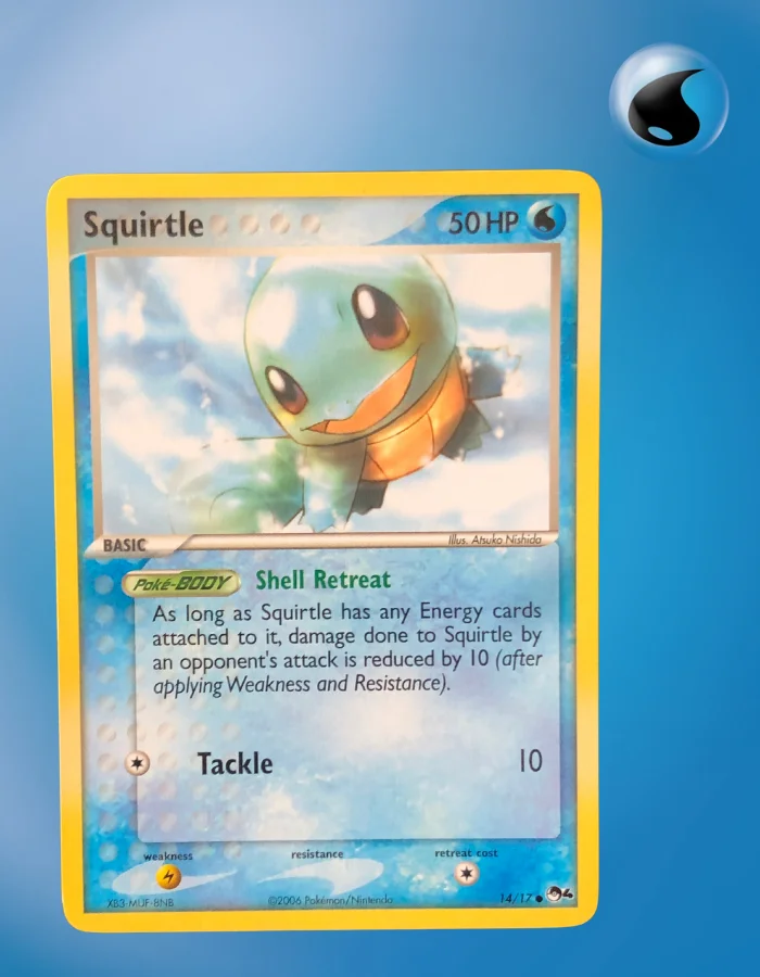 Squirtle 14/17 Promo Cards - TCG Coleccionistas
