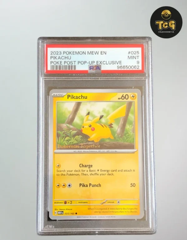 2023 Pokémon Together Mew Pikachu Post Pop-Up Exclusive PSA 9 - TCG ...