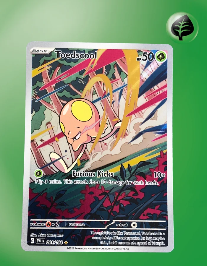 Toedscool 201/198 Scarlet & Violet - TCG Coleccionistas