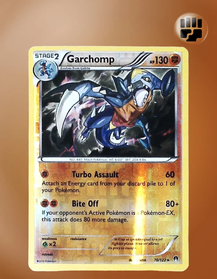 Garchomp 70/122 Breakpoint Reverse Holo - TCG Coleccionistas