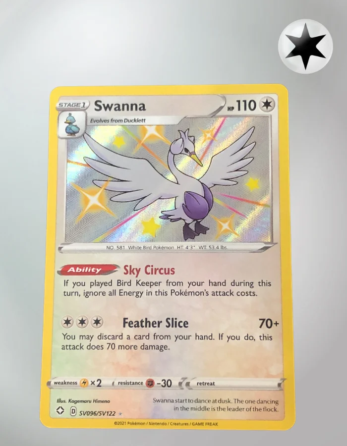 Swanna SV096/SV122 Shining Fates - TCG Coleccionistas