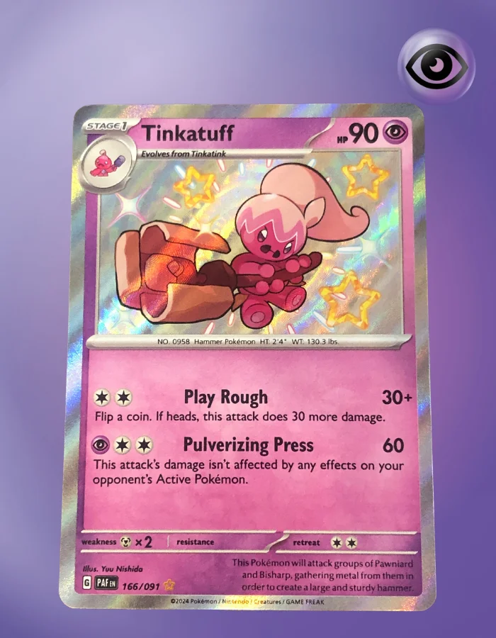 Tinkatuff 166/091 Paldea Fates - TCG Coleccionistas