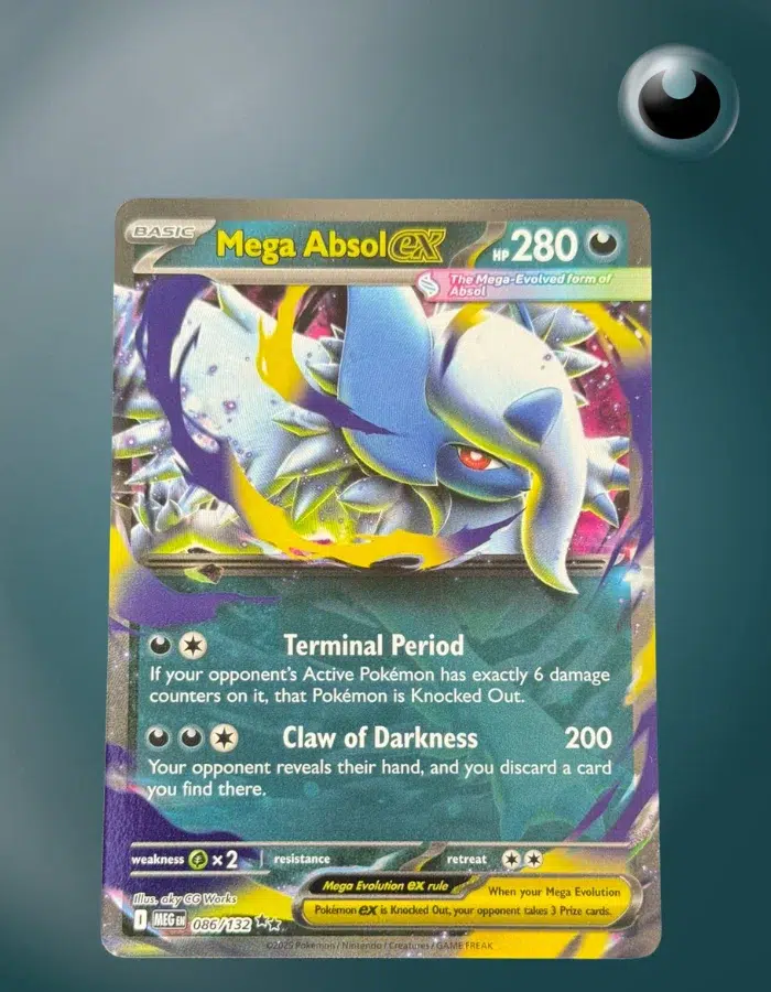 Mega Absol ex 086/132 Mega Evolution - TCG Coleccionistas